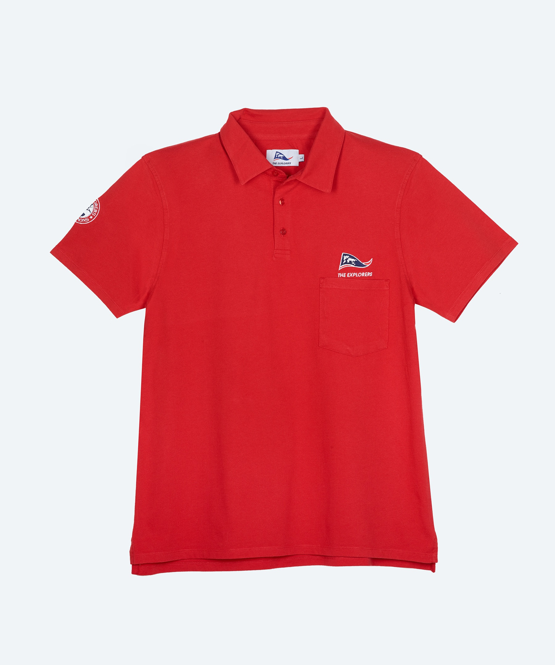 Ampat - polo rouge - homme | The Explorers